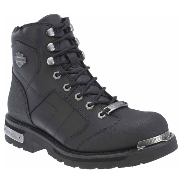 Harley-Davidson | Shoes | Harleydavidson Black Leather Motorcycle Boots ...